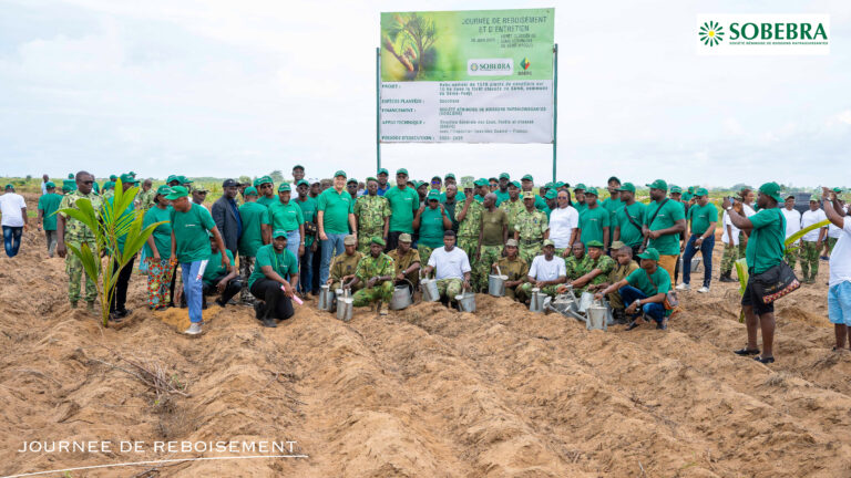 La SOBEBRA engagée pour la durabilité : reboisement 2025 – SOBEBRA